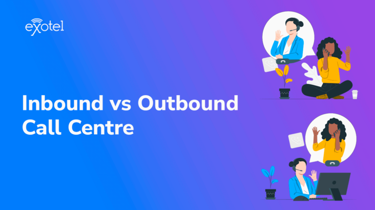 Inbound vs Outbound Call Center: Solutions Needed | Exotel
