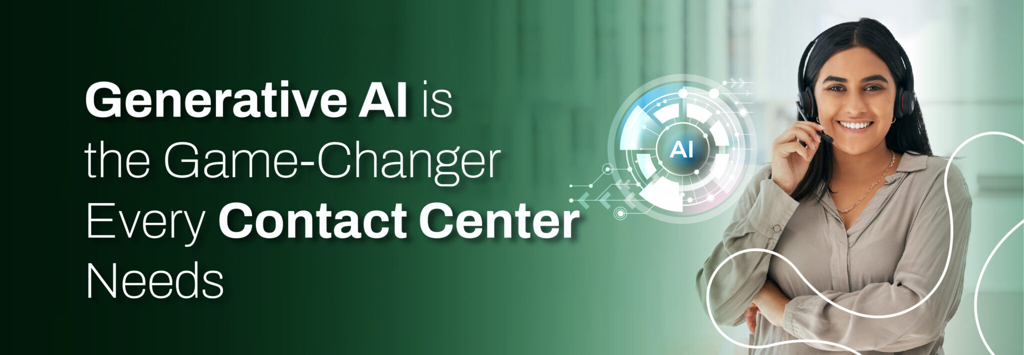 The Future of Contact Centers: How Generative AI is Transforming Customer Service Experiences ...