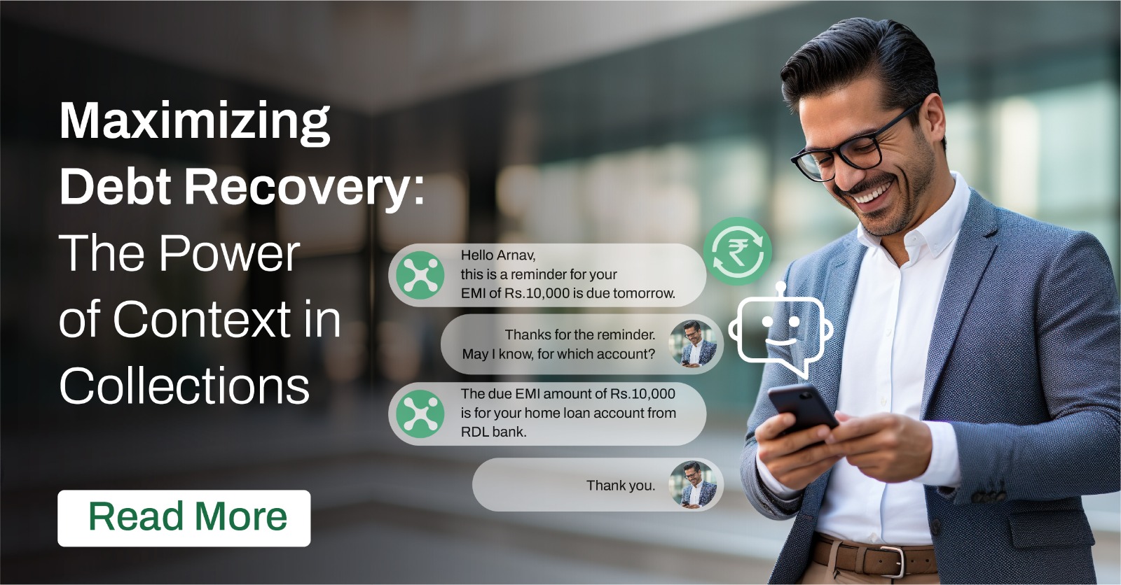 Maximizing Debt Recovery with Contextually Aware Collections | Exotel