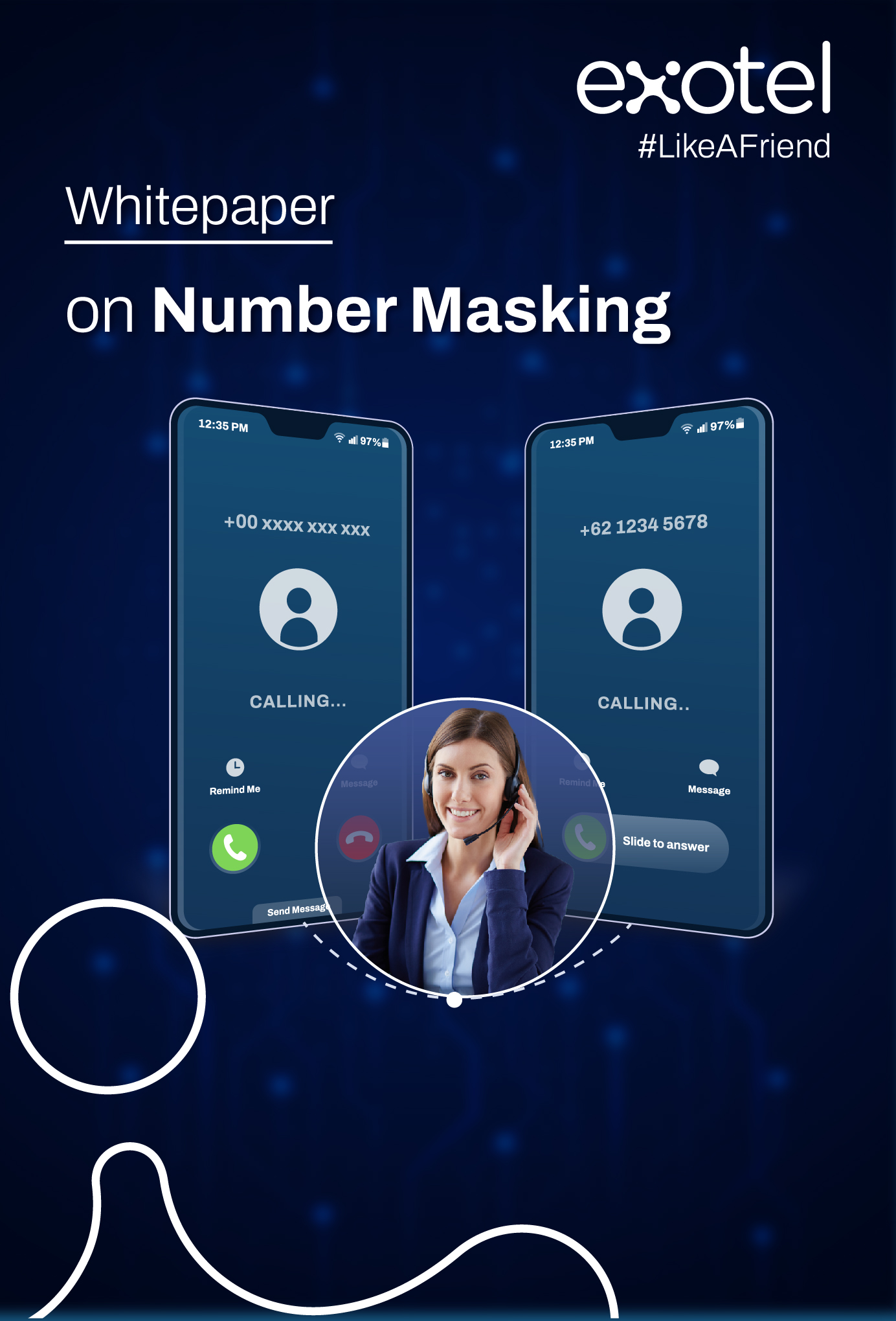Whitepaper : Safeguarding customer privacy – Number masking | Exotel